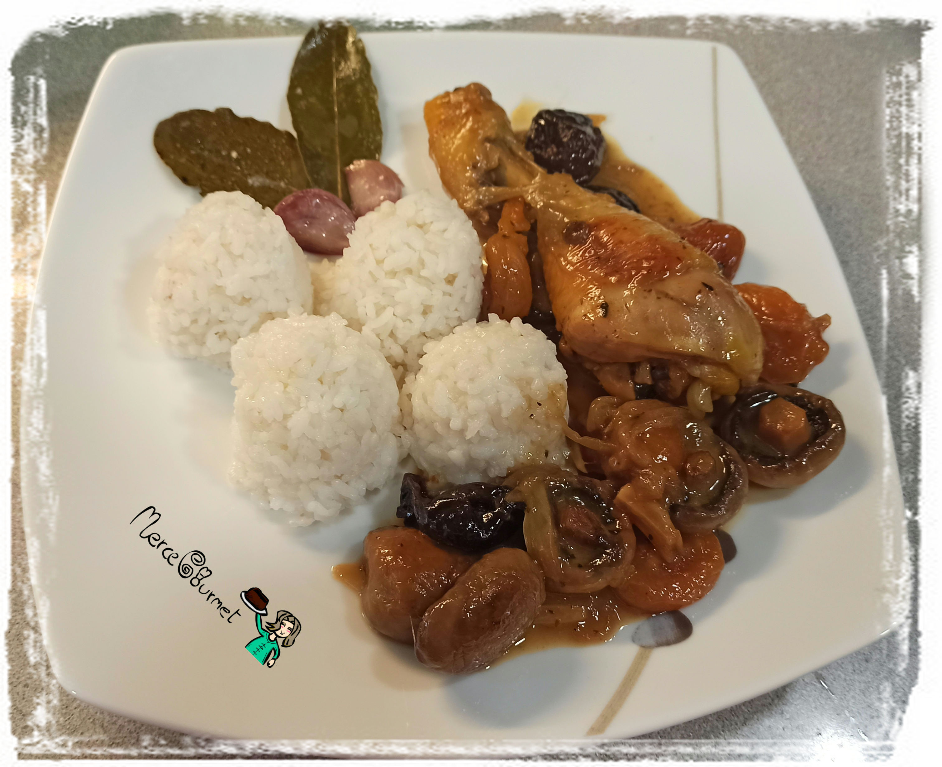 Muslitos de pollo bien acompañados | Mercegourmet
